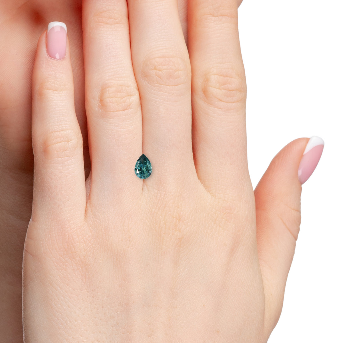 1.53ct Blue Pear Brilliant Montana Sapphire – Hoover & Strong Outlet & Unique Finds