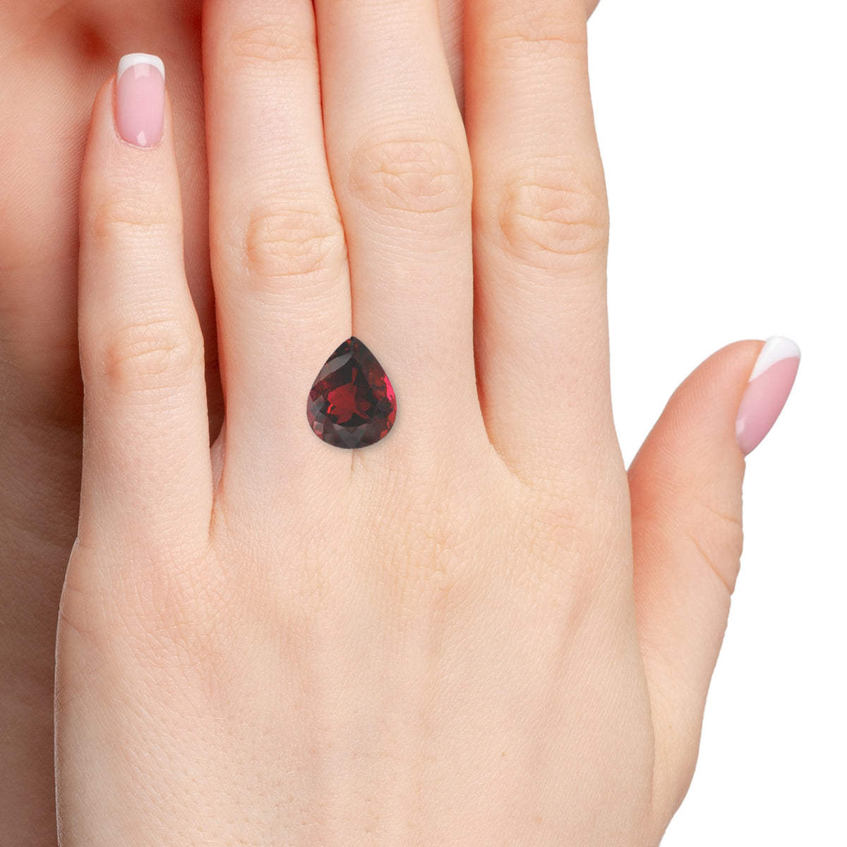 8.93ct Pinkish Purple Pear Shape Pink Brazil Tourmaline, IGI Certified ...